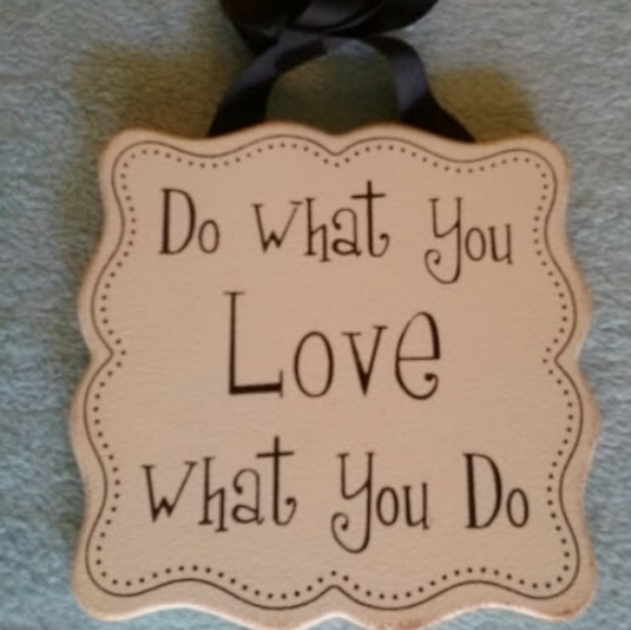 Wall Decor | Mdf Wood Painted Hanging Sign Love Is Wall Art | Poshmark